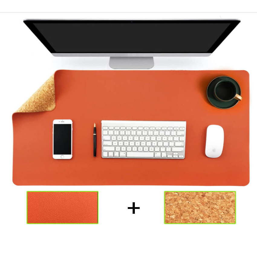 Orange Desk Mat - Setupedia Store